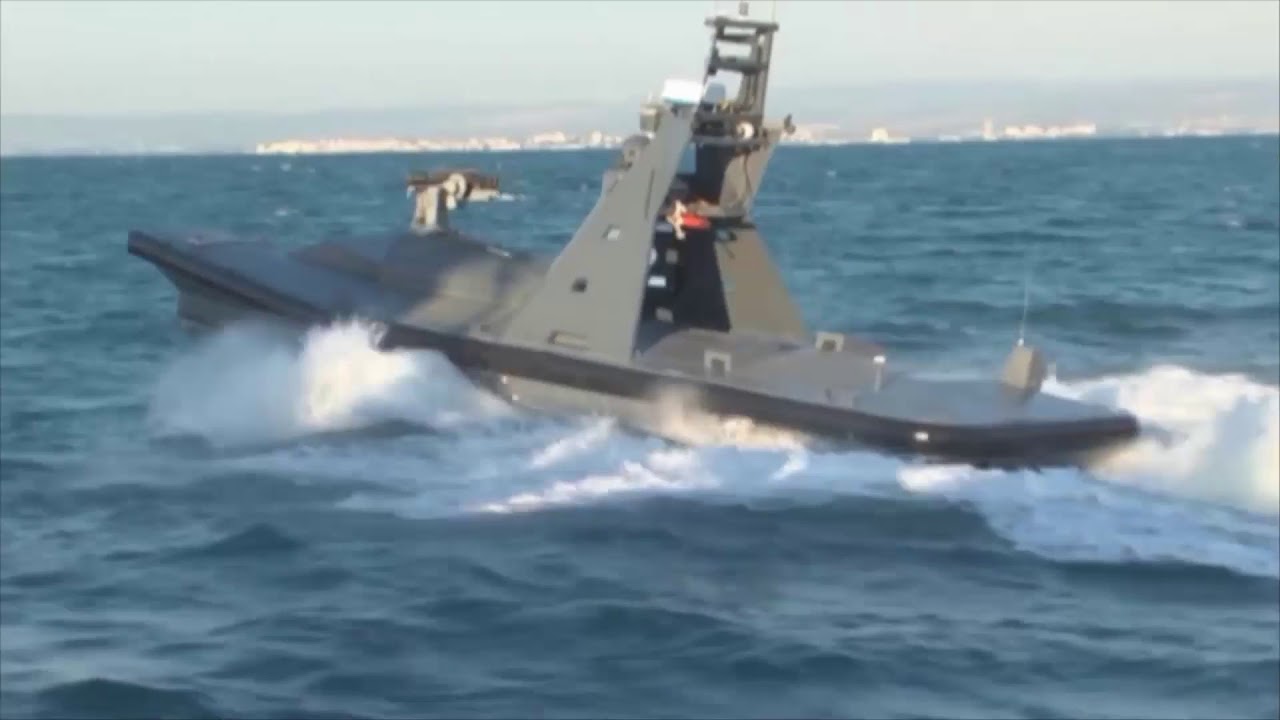 Rafael Protector USV - Unmanned Surface Vehicle - YouTube