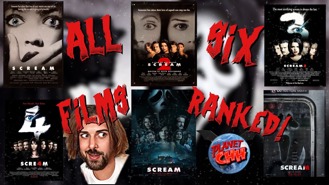 The SCREAM films Ranked! | Scream 6 Included! | Planet CHH - YouTube