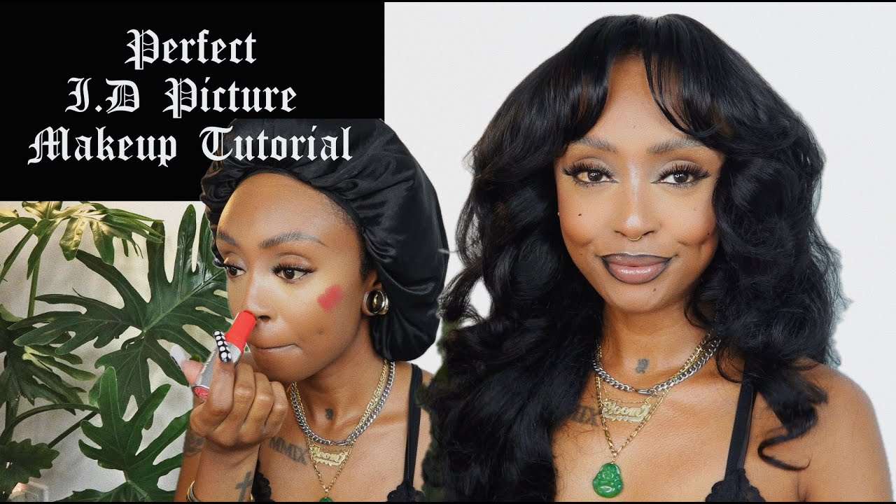 PERFECT ID/LICENSE PHOTO MAKEUP TUTORIAL - YouTube