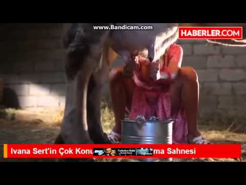 İvana Sert süt sağdı, ortalık sallandı!