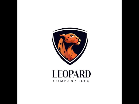 LEOPARD LOGO DESIGN (Adobe Illustrator)