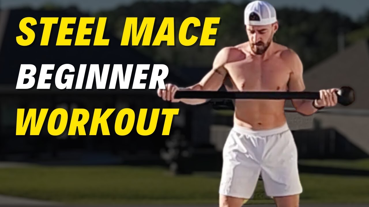 4 Movement Total Body Steel Mace Workout | For Any Beginner - YouTube