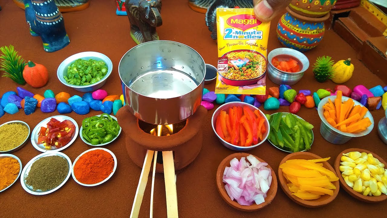 Top 4 Maggi Recipe | Mini Food | Biryani Maggi | Chinese Maggi | Cheese ...