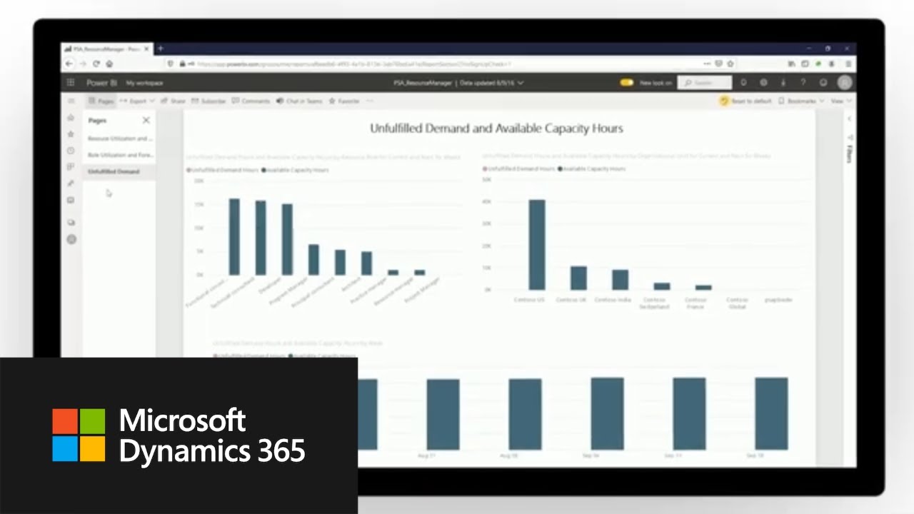 Optimize resource management with Dynamics 365 Project Operations - YouTube