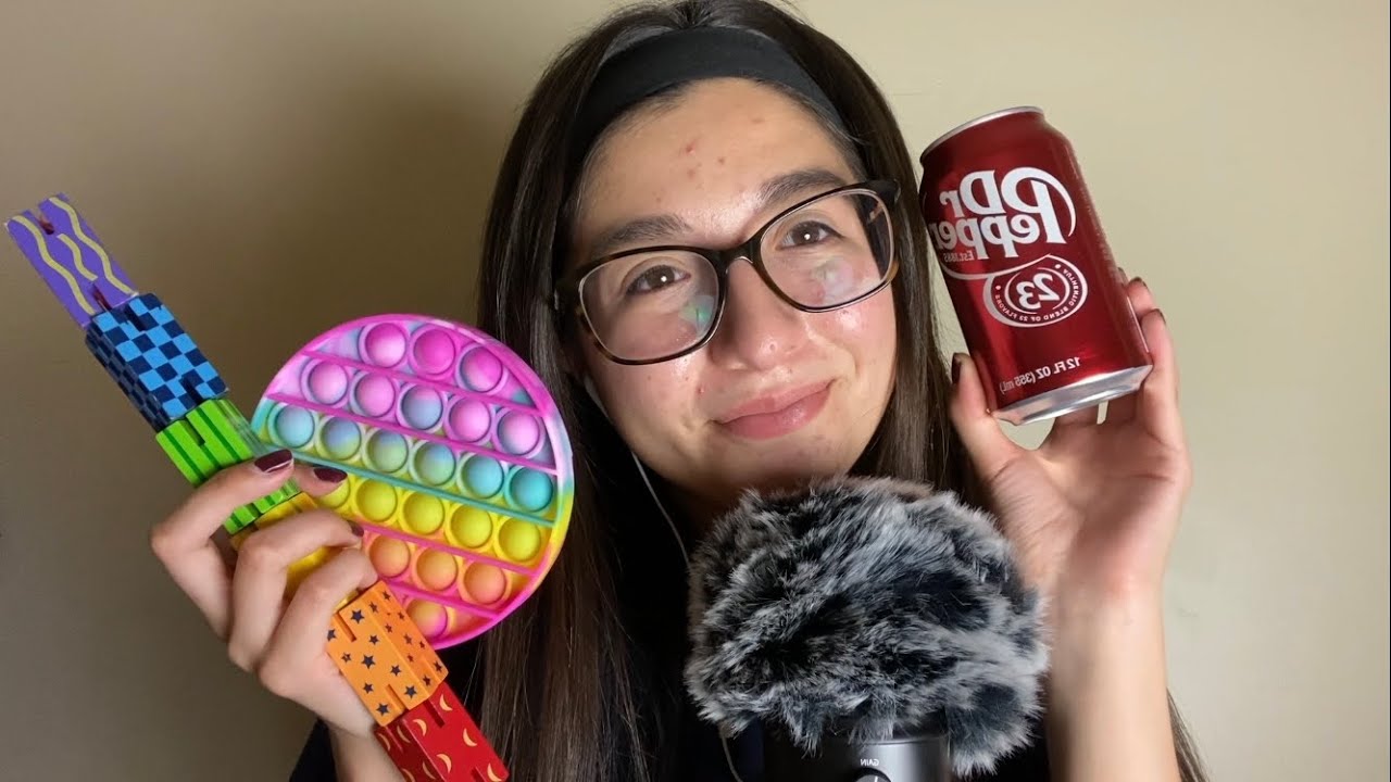 ASMR Fast And Aggressive Triggers (collab with SUNFLOWER ASMR) - YouTube