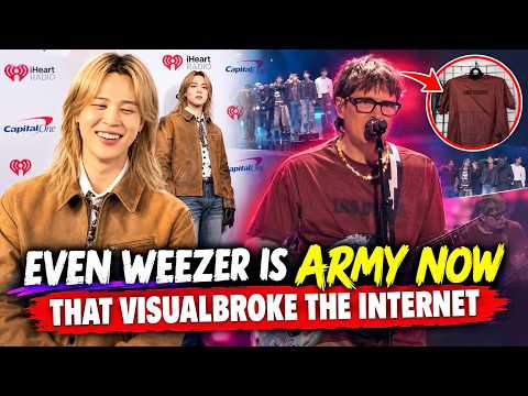 Jimin'in iHeartRadio'daki Görseli Viral Oldu - Bu Efsanevi ABD Rock Yıldızı Bile Onu Görmek İçin S..