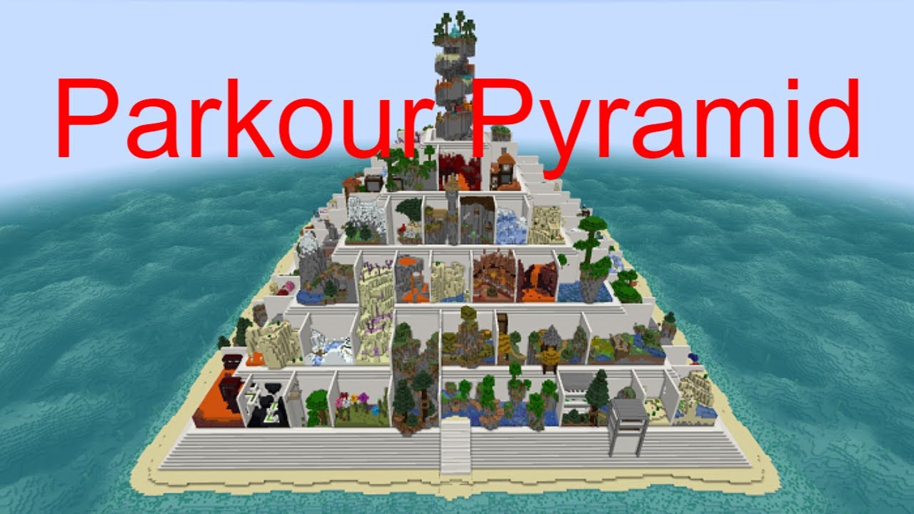 Minecraft Parkour Pyramid! - YouTube