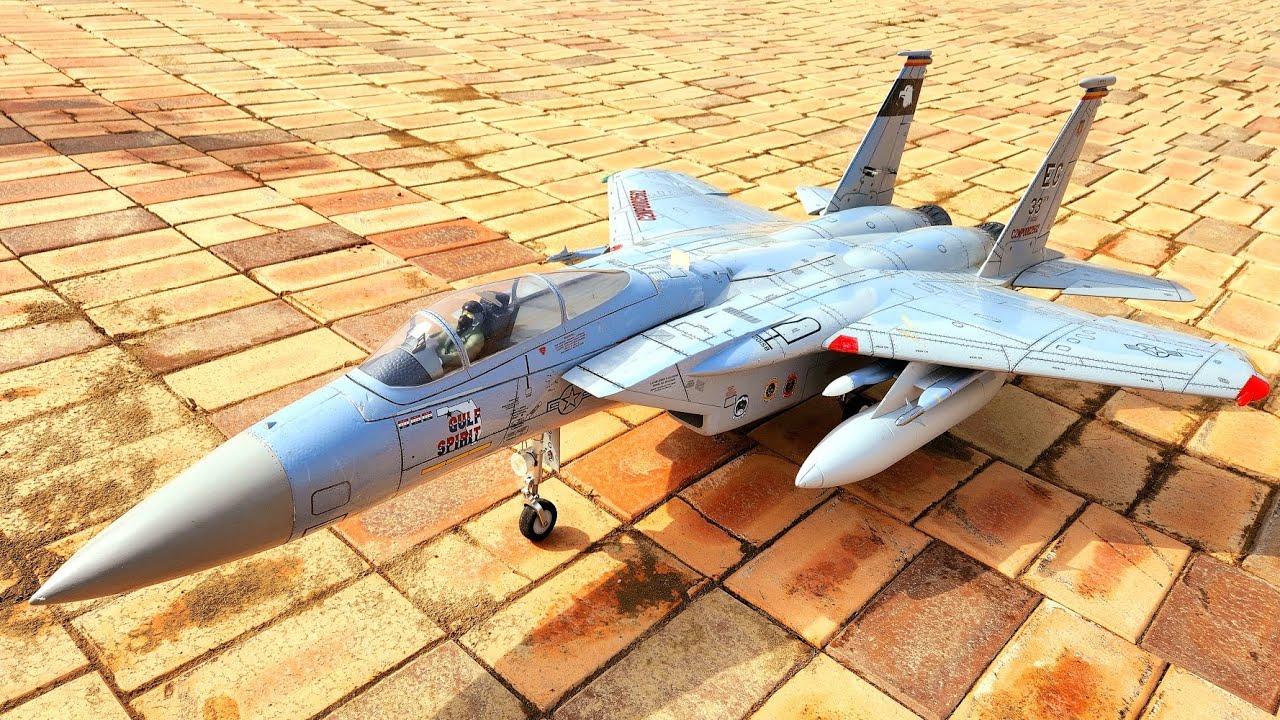 #rc비행기 #프리윙 #F-15 이글 #90mm 덕트기 #미사일&연료탱크 #완전무장 #출격 #Full Armament - YouTube
