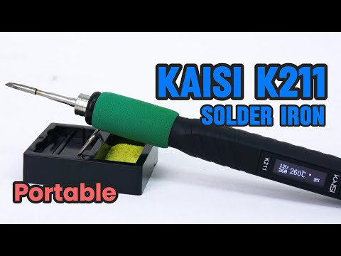 Kaisi K211 Portable Soldering Iron, Type-C port. Take it everywhere