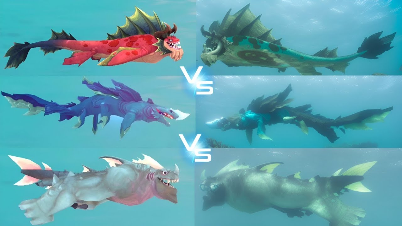 ALL HUNGRY SHARK EVOLUTION IN REAL LIFE NEW 2023-2024(ENEMY SHARK ...