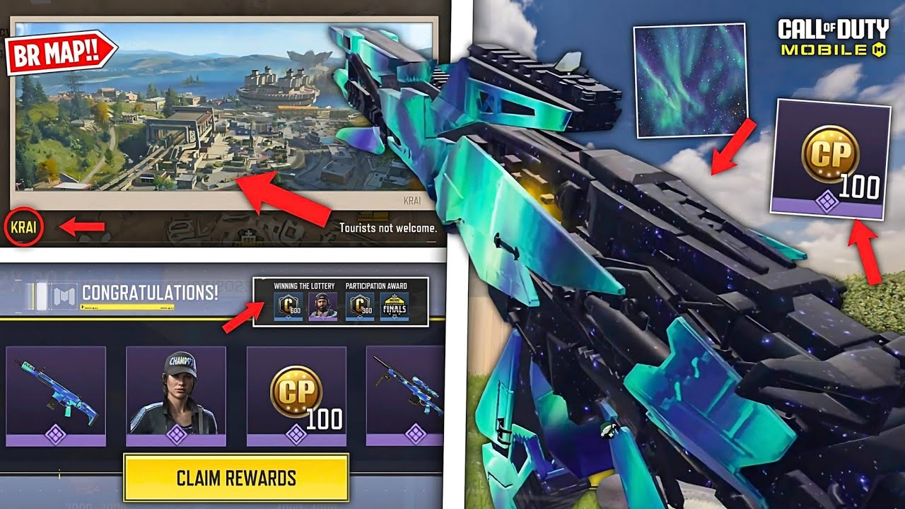 NEW BR Map "KRAI" First Look + FREE 100CP & FREE Character's + Epic ...