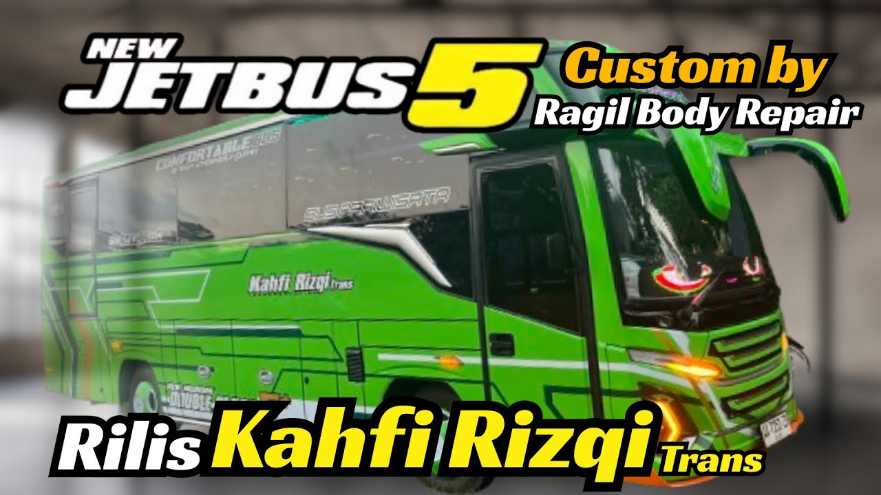 HASILNYA KEREN !!! Medium Jetbus 5 by RAGIL BODY REPAIR - YouTube