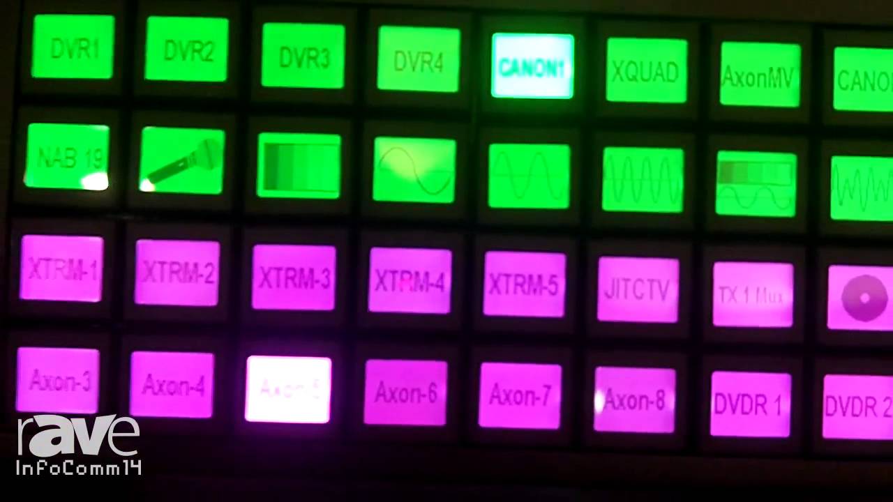 InfoComm 2014: PESA Explains its Ethernet Control Panels - YouTube