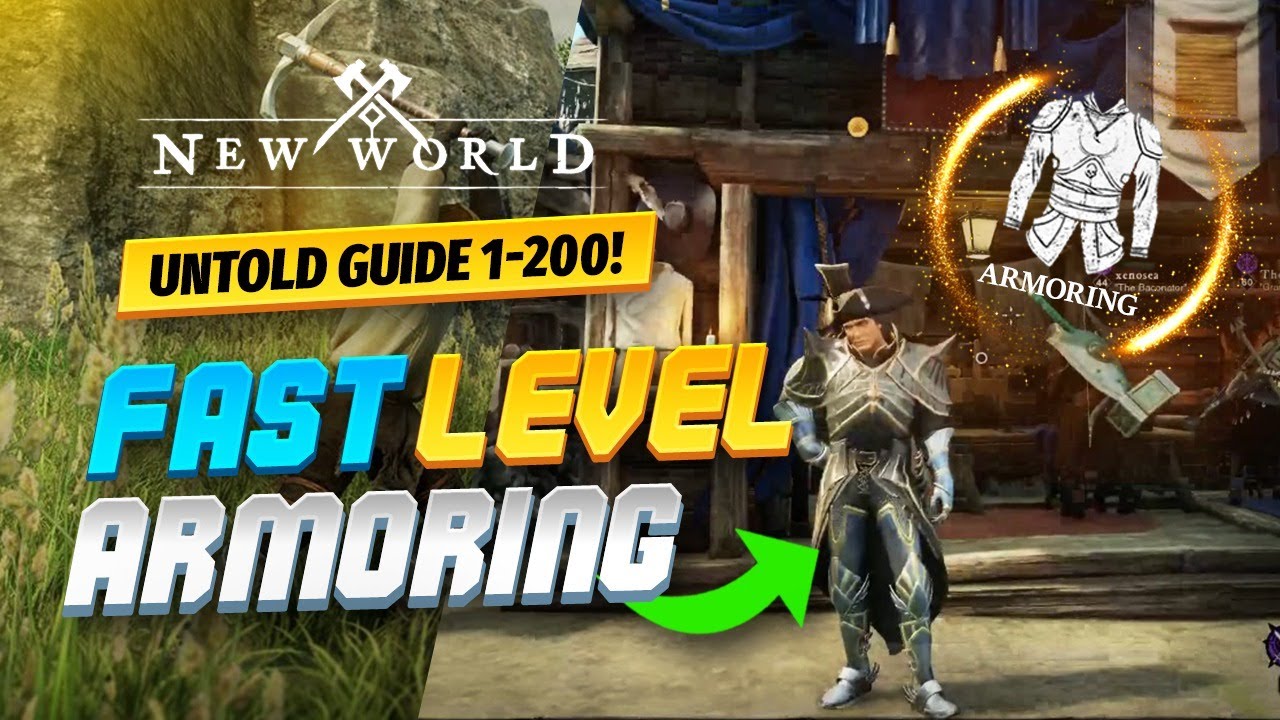 New World 1 - 200 Armoring Guide ( Very Fast and Easy ) - YouTube