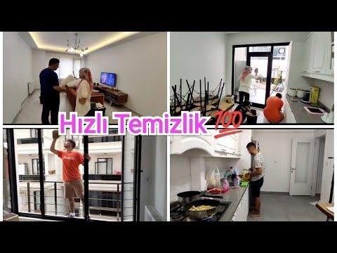 Hızlı Temizlik 💯 Ev Yavaş Yavaş Yola Geliyor 💯 Kargo Açılımı 💯 Oğullarım Kızımda Yardım Ediyor 💯