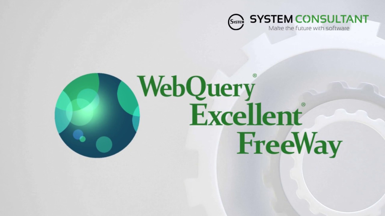 BIツール「WebQuery Excellent FreeWay」 のご紹介 - YouTube
