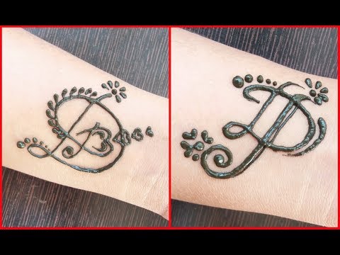 D❤P tattoo mehndi design || #requested video