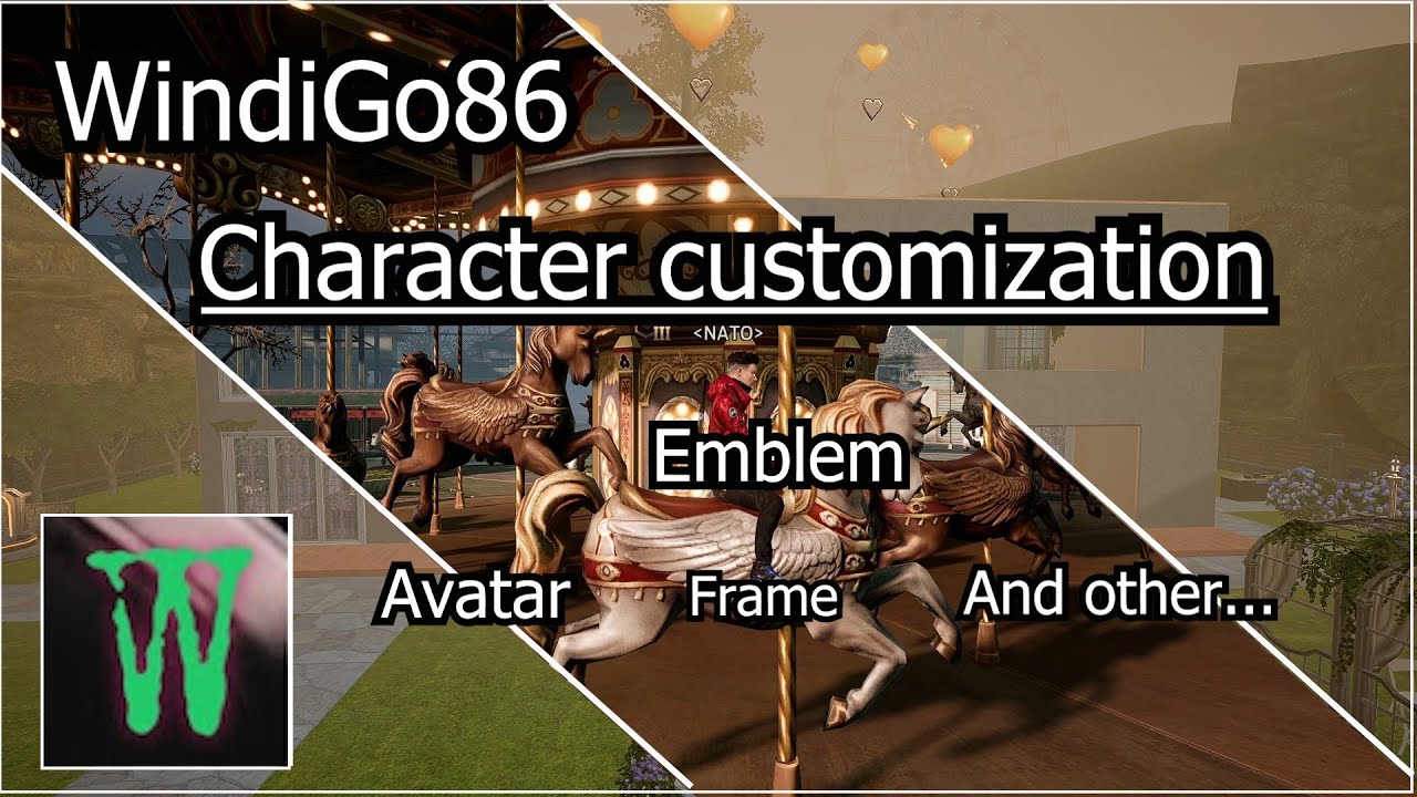 Undawn| F2P character customization (Emblem, Avatar, Picture background ...