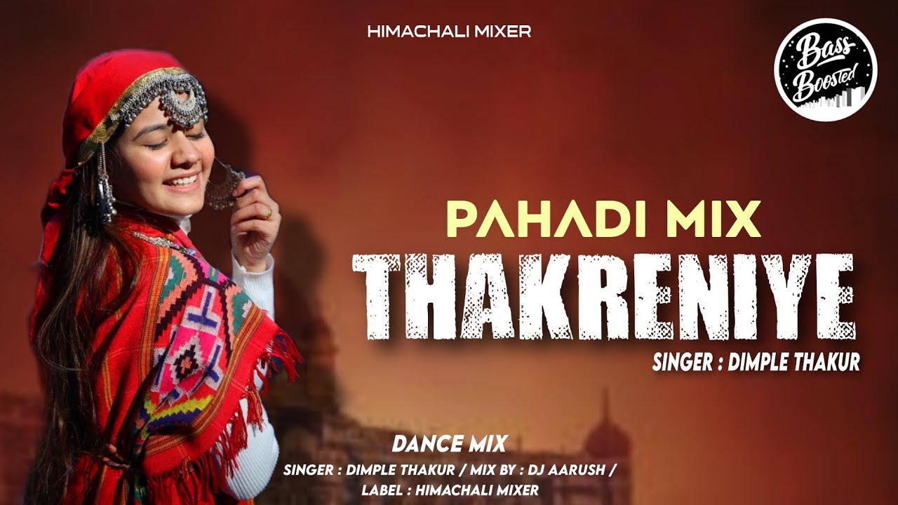 🔥Haye THAKRANIYE : 🌎NEW PAHADI SONG DIMPLE THAKUR 2024 🌿DJ Aarush × ...