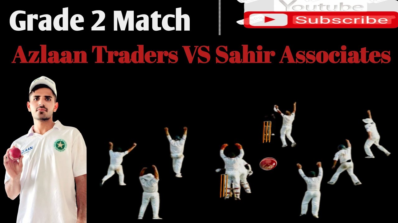 Grade 2 Match Azlaan Traders Against Sahir Associates #cricketlover # ...