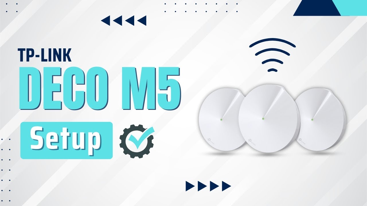 TP Link Deco M5 setup - YouTube