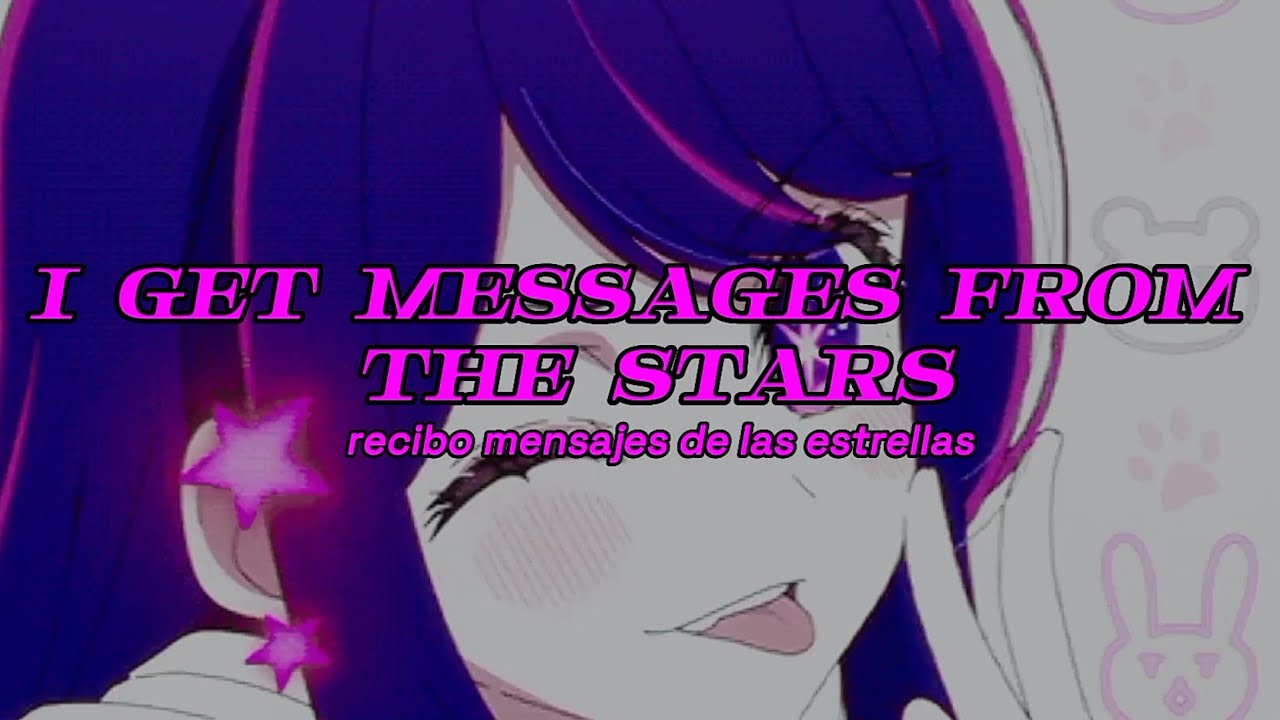 messages from stars ☆ ( lyrics / subtítulos ) speed up - YouTube