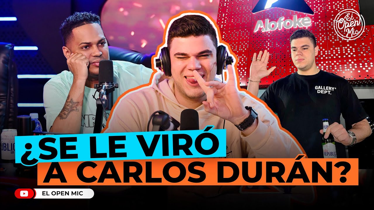 BRYAN ELTON: ¿SE LE VIRÓ A CARLOS DURÁN? (EL OPEN MIC) - YouTube