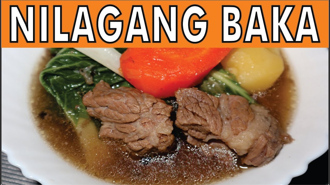 Nilagang Baka Recipe by CookinGee - YouTube