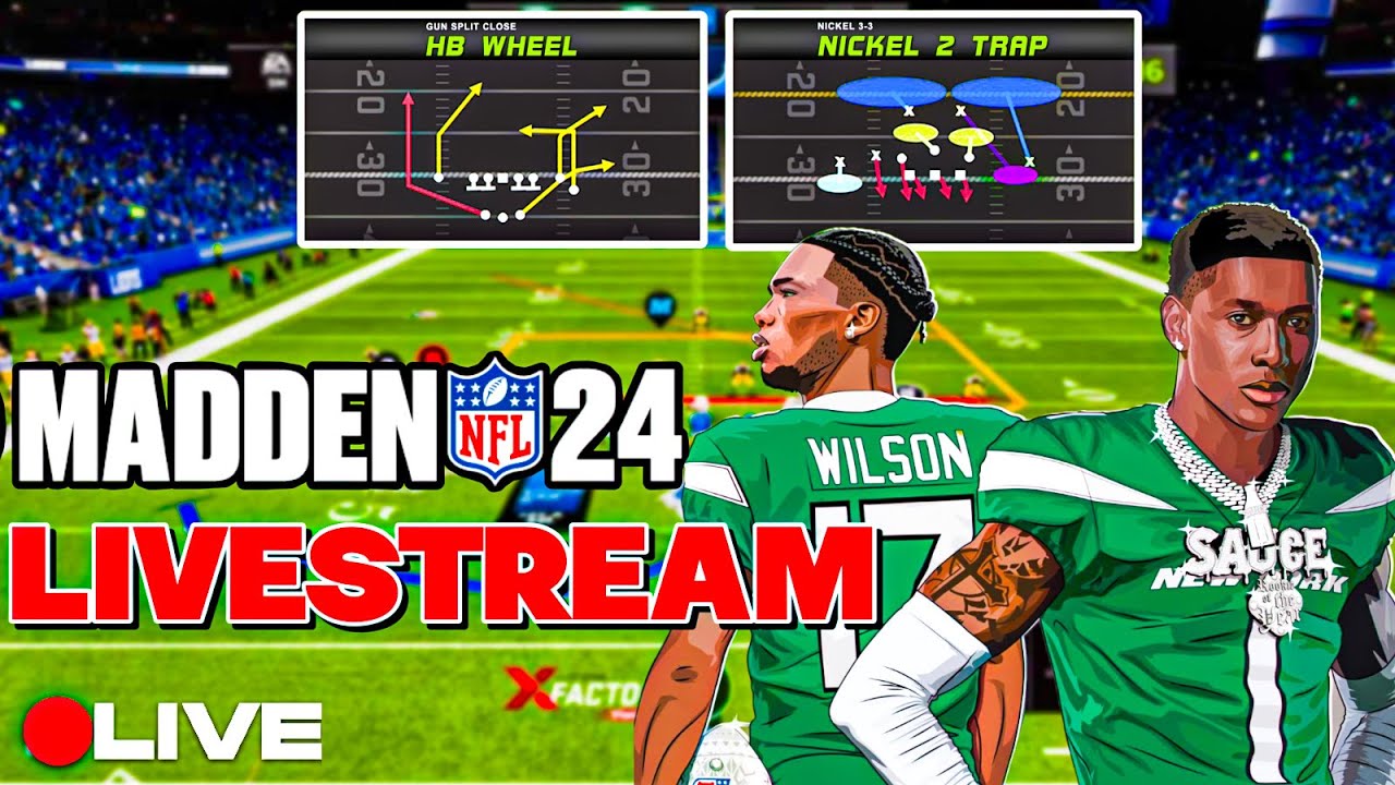 MADDEN 24 LIVE HEAD 2HEAD NEW YORK JETS ARE THE BEST TEAM - YouTube