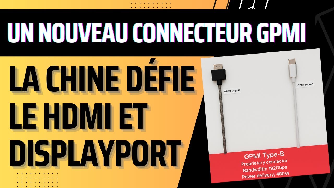 Le GPMI pour General Purpose Media Interface en concurrence avec le ...
