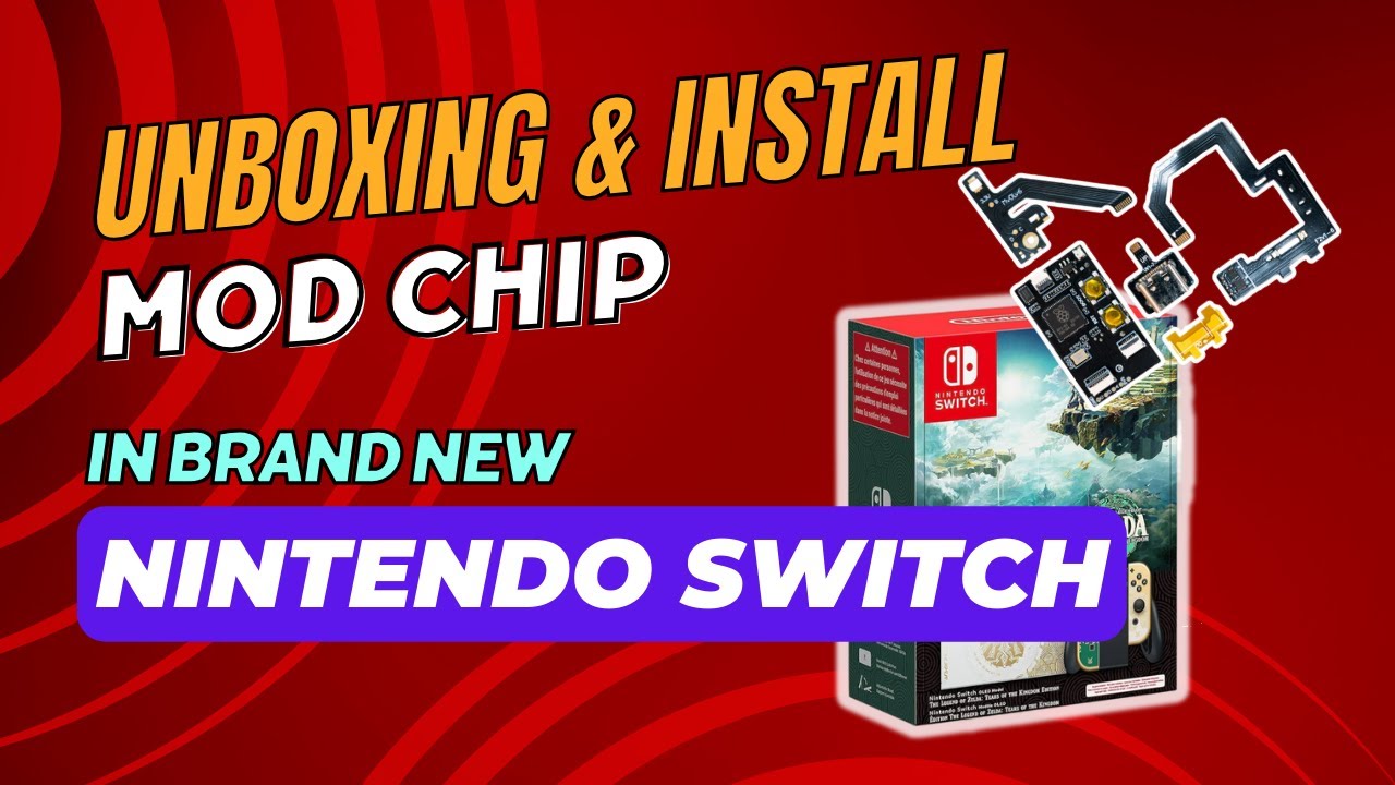 Epic Nintendo Switch OLED Unboxing & First-Ever Mod Chip Install – Did ...