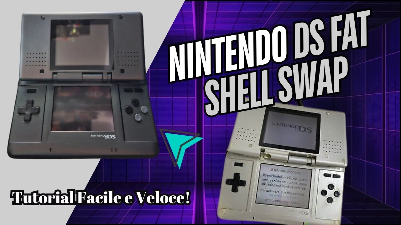 Nintendo DS "FAT" swap shell - Tutorial Facile e veloce! - YouTube