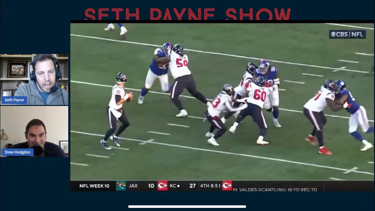 Texans Film with Former Texans Seth Payne and Drew Hodgdon - YouTube