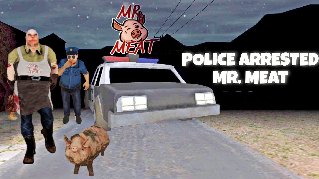 Police Arrested Mr. Meat • Mr. Meat 1 Full Gameplay - YouTube