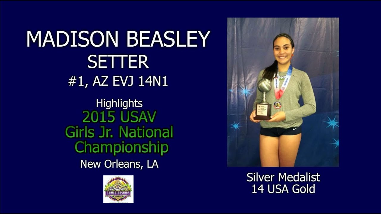Madison Beasley, S, Class of 2019, USAV GJNC Volleyball Highlights ...