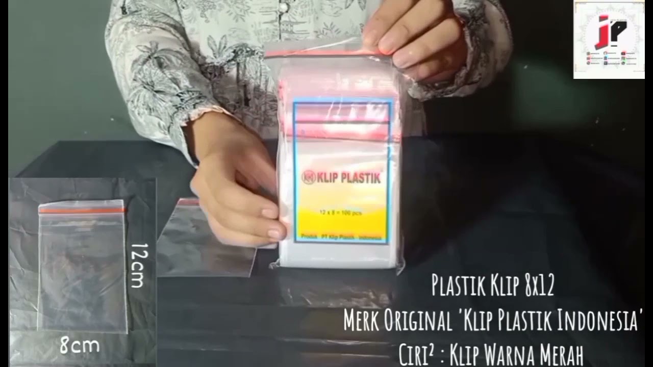 Plastik klip 8x12, merek Original Klip Indonesia - YouTube