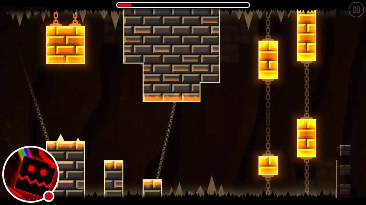 Geometry Dash Fire Gauntlet Live - YouTube