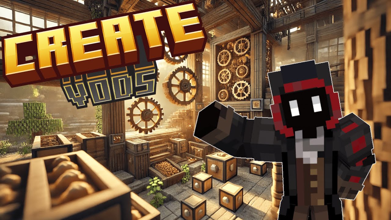 Minecraft Create Mod Survival Series - VOD 7 - YouTube