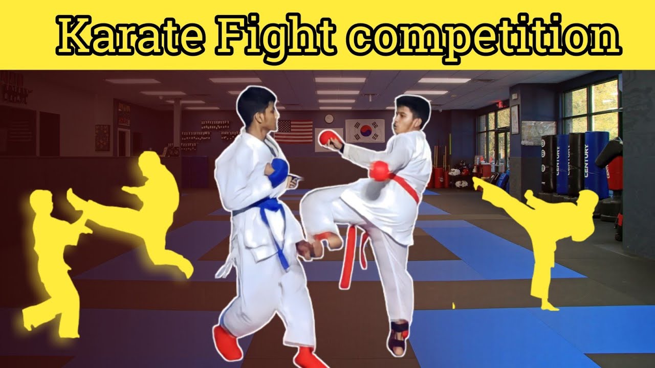 Karate Fight competition #karate #fitness #fight - YouTube