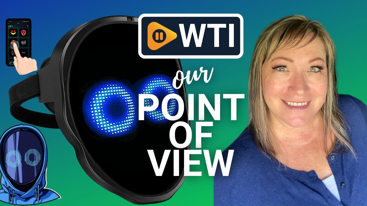 Gootus Face Transforming LED Mask | Our Point Of View - YouTube