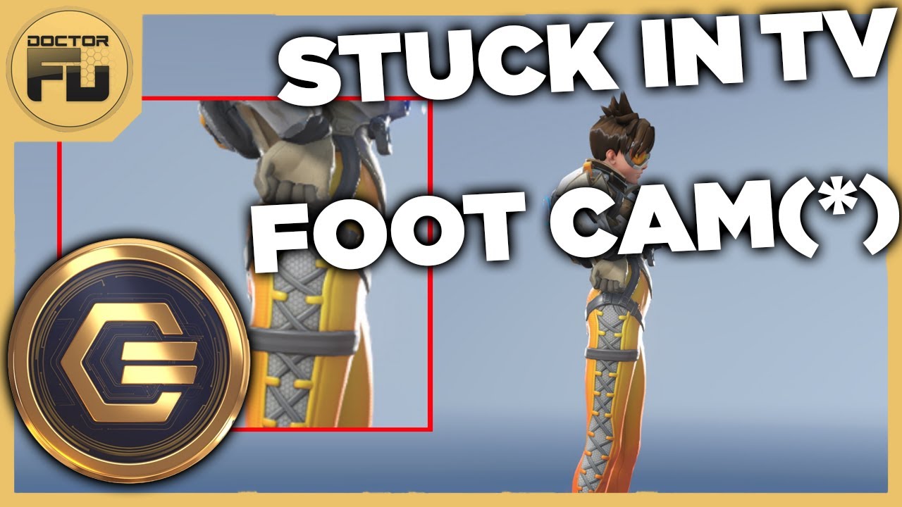 Overwatch 2; stuck in a TV; foot cam; controller on-screen; and 10 ...