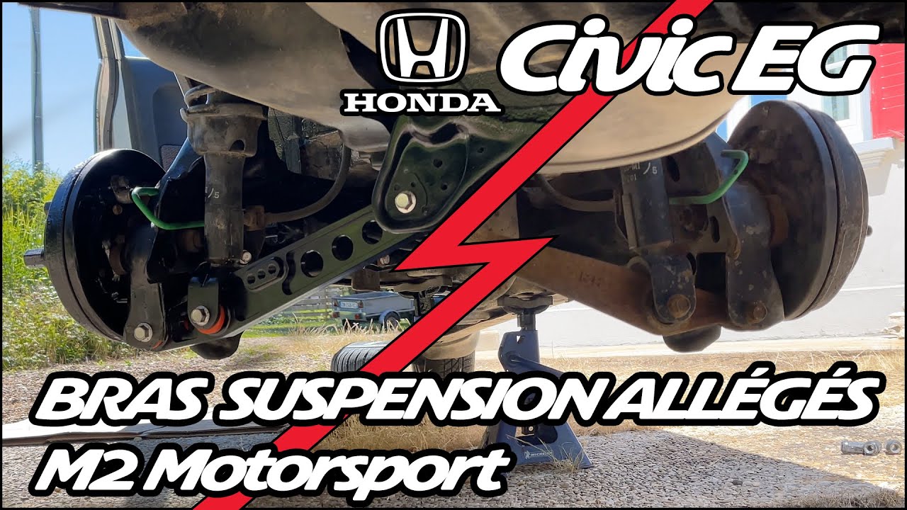 Restauration train arrière complet : Honda Civic eg4 D15B2 - YouTube