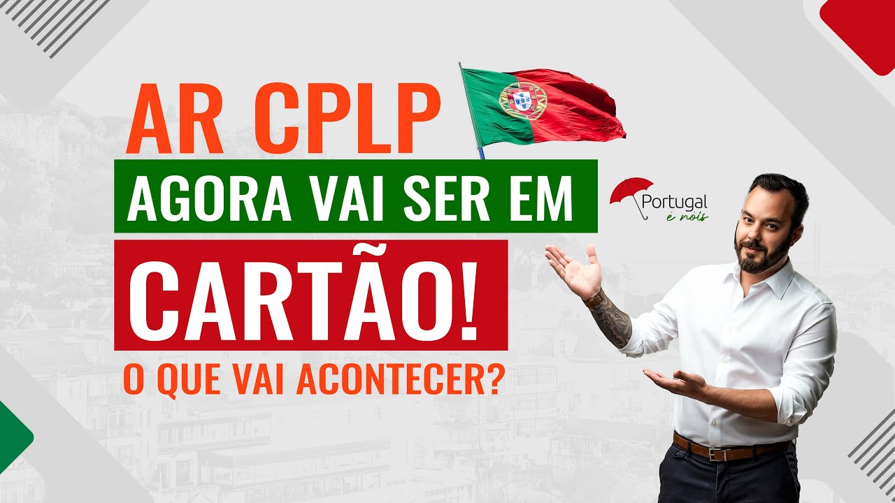 AR CPLP agora vai ser em CARTÃO! - YouTube