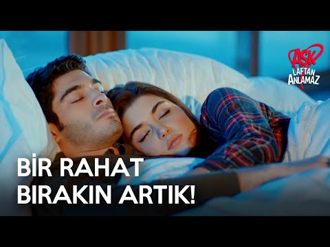 Hayat ve Murat'ın uykusu bile huzursuz! | Aşk Laftan Anlamaz 28.Bölüm