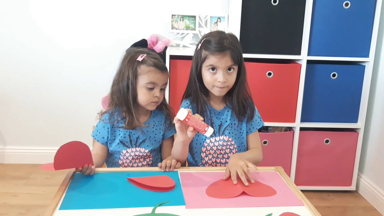 Capsuna din hartie colorata - YouTube