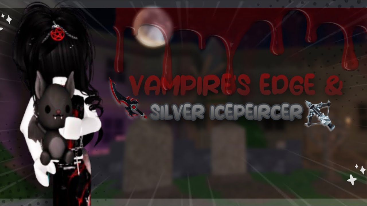 (MM2) Vampire’s edge/silver icepiercer montage 🦇 | mobile montage #5 ...