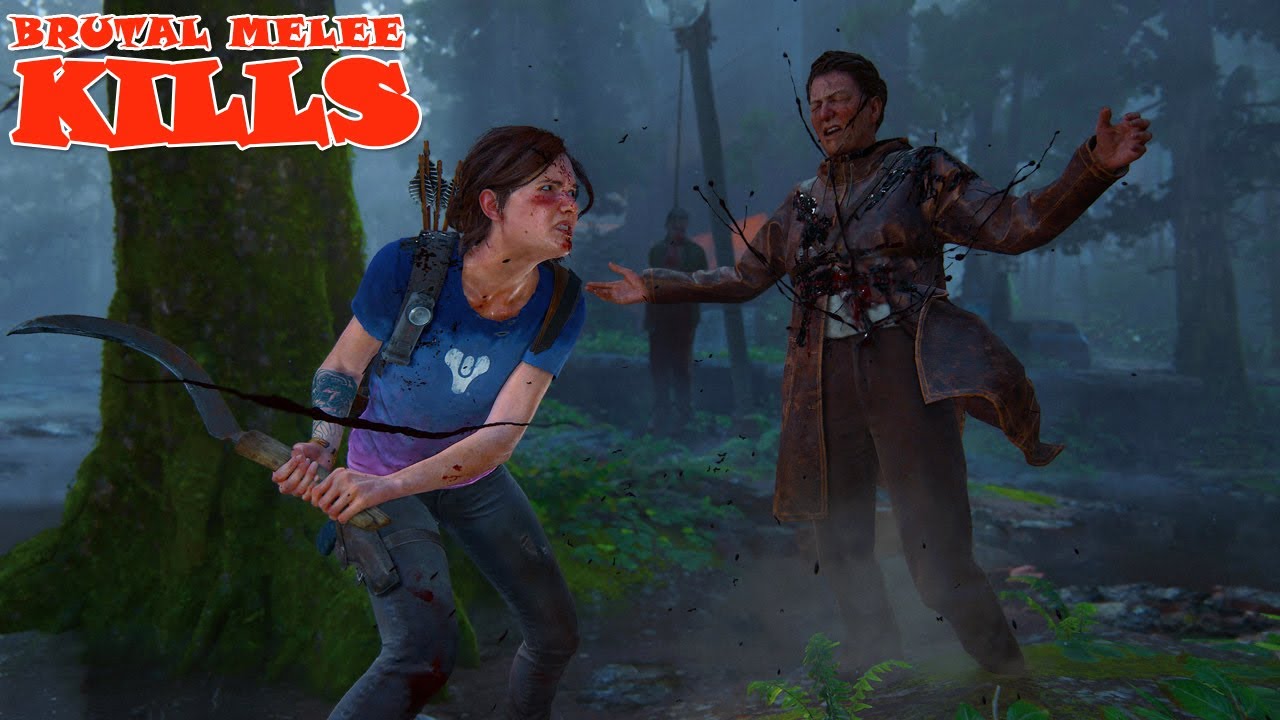 Ellie's Touch of Death Instakill Melee Compilation / The Last Of Us ...