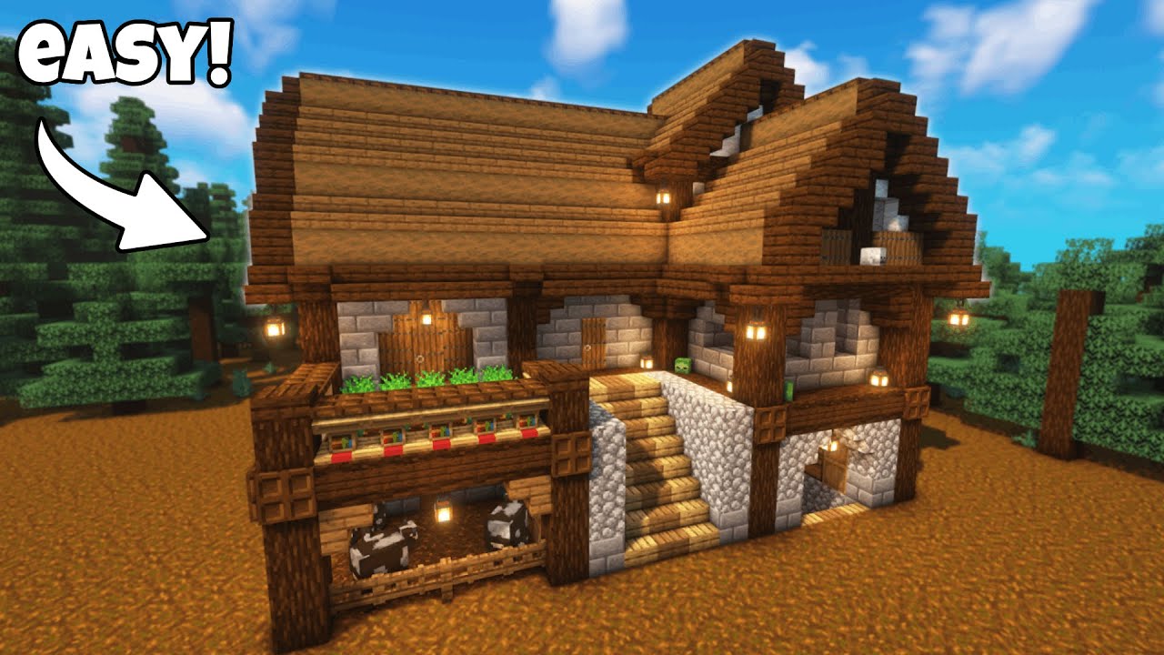 Minecraft Spooky Survival Base Tutorial⚒️🎃 - YouTube