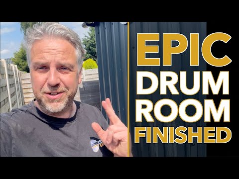 EPIC DRUM ROOM | The Finish! - YouTube