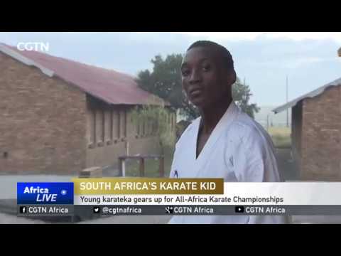 Young South African karateka gears up for Africa Karate Championships ...